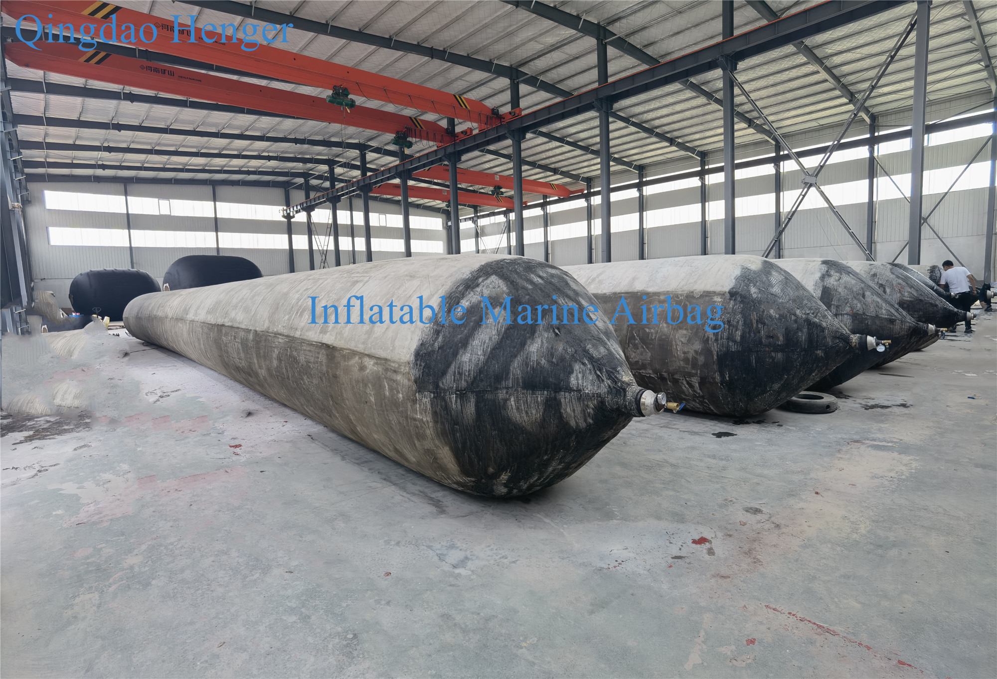 Đồ nâng nặng bơm lên tàu phóng bóng cao su túi khí cao su biển